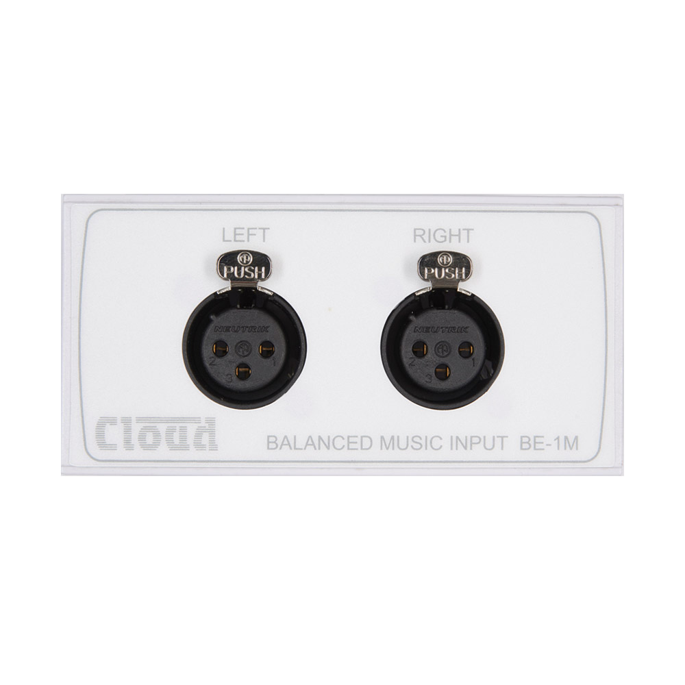 CLOUD RSL-6W REMOTE CONTROL PLATE Level and source, white
