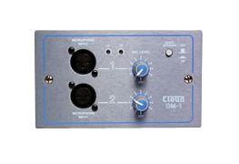 CLOUD DM-1 REMOTE CONTROL PLATE Active, 2x microphone input